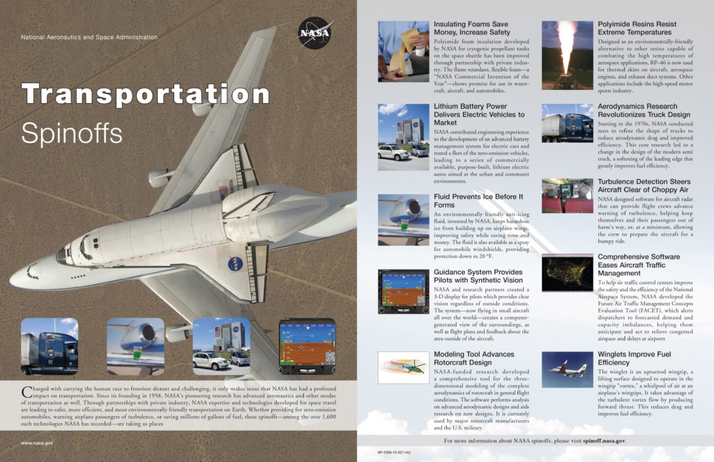 NASA Spinoffs for transportation - RocketSTEM