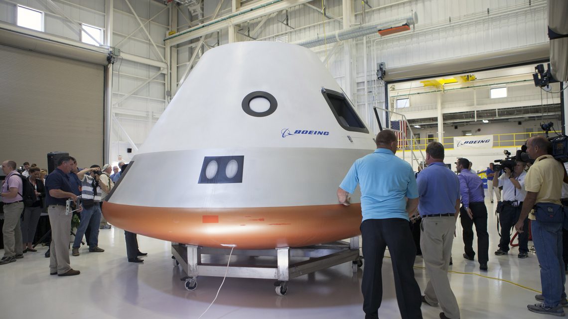Boeing unveils CST-100 spacecraft - RocketSTEM