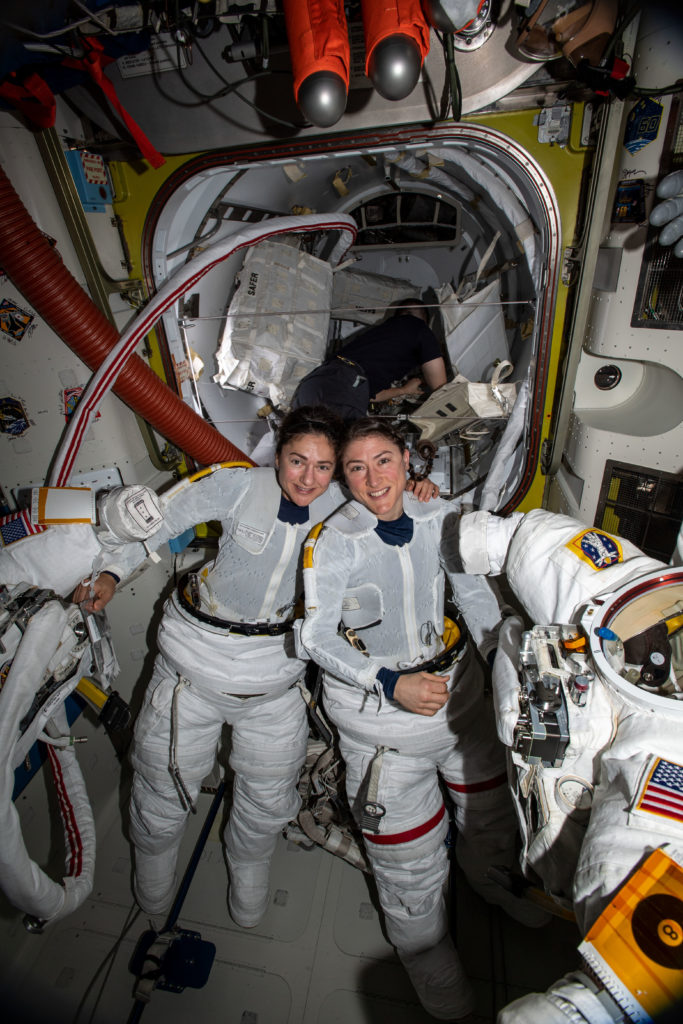 Koch and Meir complete historic first all-female spacewalk - RocketSTEM