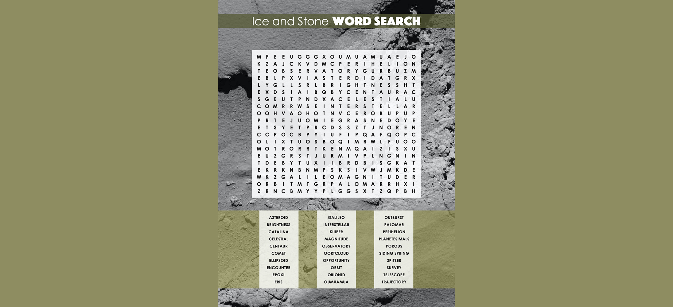 Hubble Space Telescope Word Search - RocketSTEM