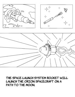 Stay busy with NASA's Artemis coloring and activity pages - RocketSTEM