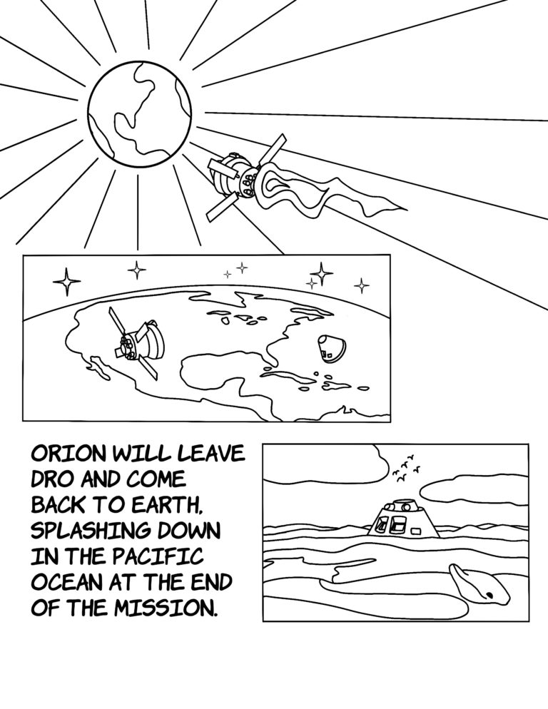 Stay busy with NASA's Artemis coloring and activity pages - RocketSTEM