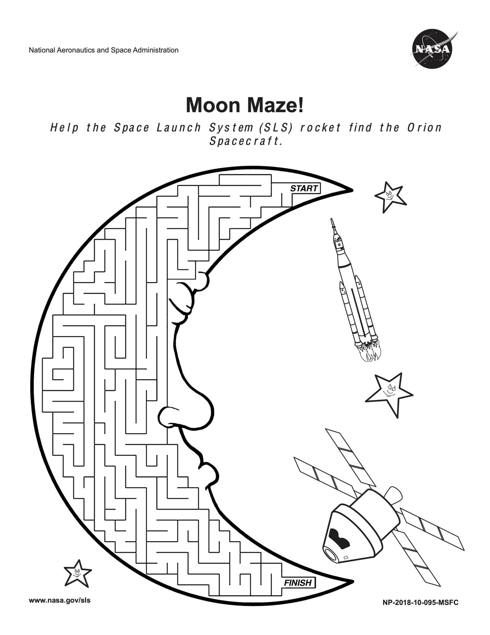 Stay busy with NASA's Artemis coloring and activity pages - RocketSTEM