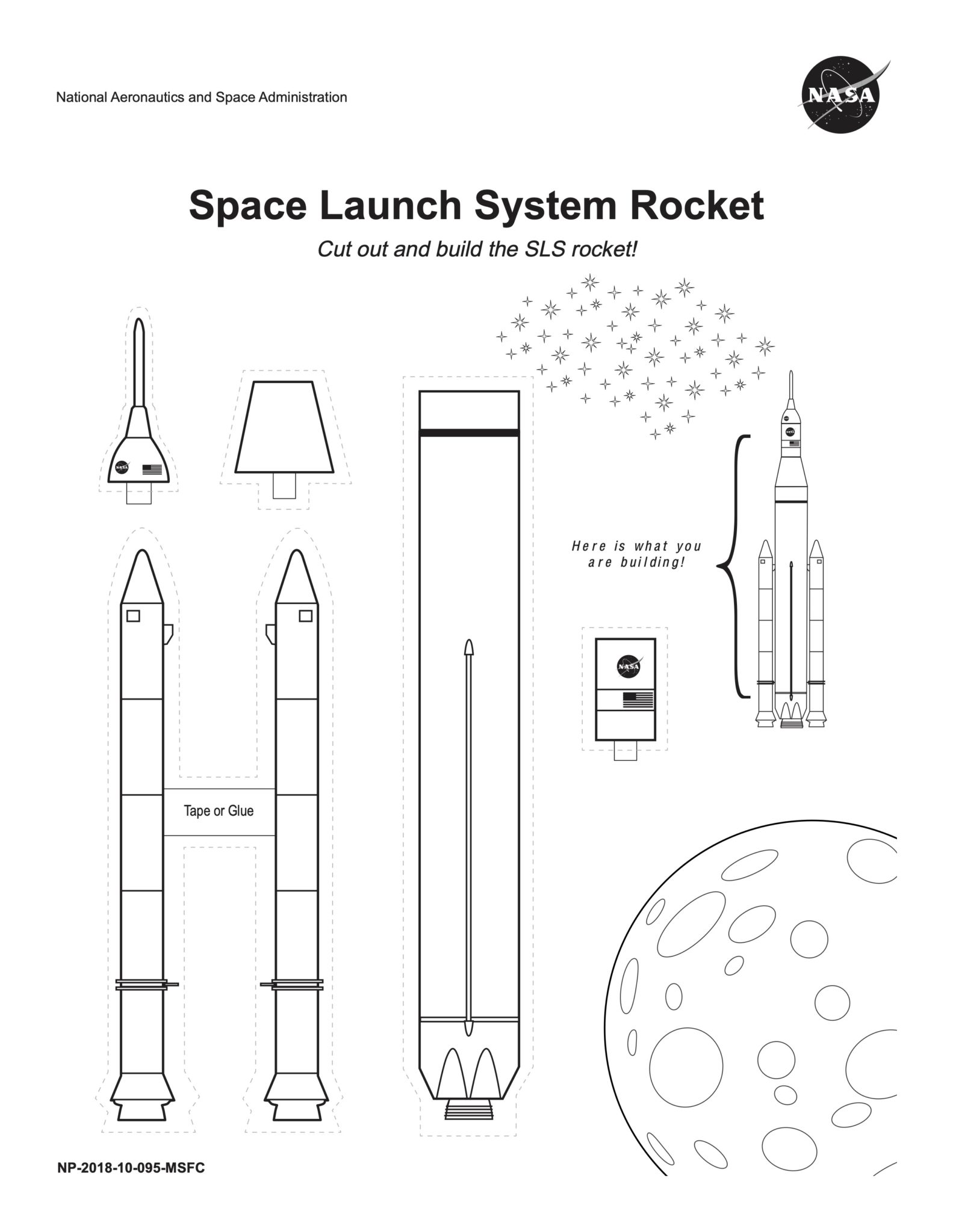 Stay busy with NASA's Artemis coloring and activity pages - RocketSTEM