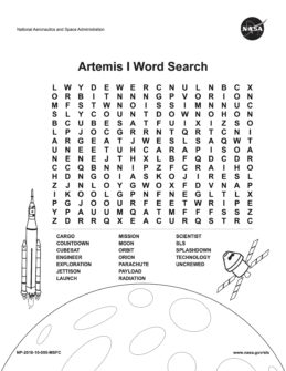 Stay busy with NASA's Artemis coloring and activity pages - RocketSTEM